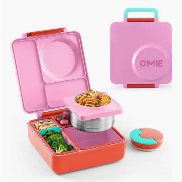 OMIE | Kitchen | Box Bento Lunch Box For Kids Omie Pink | Poshmark